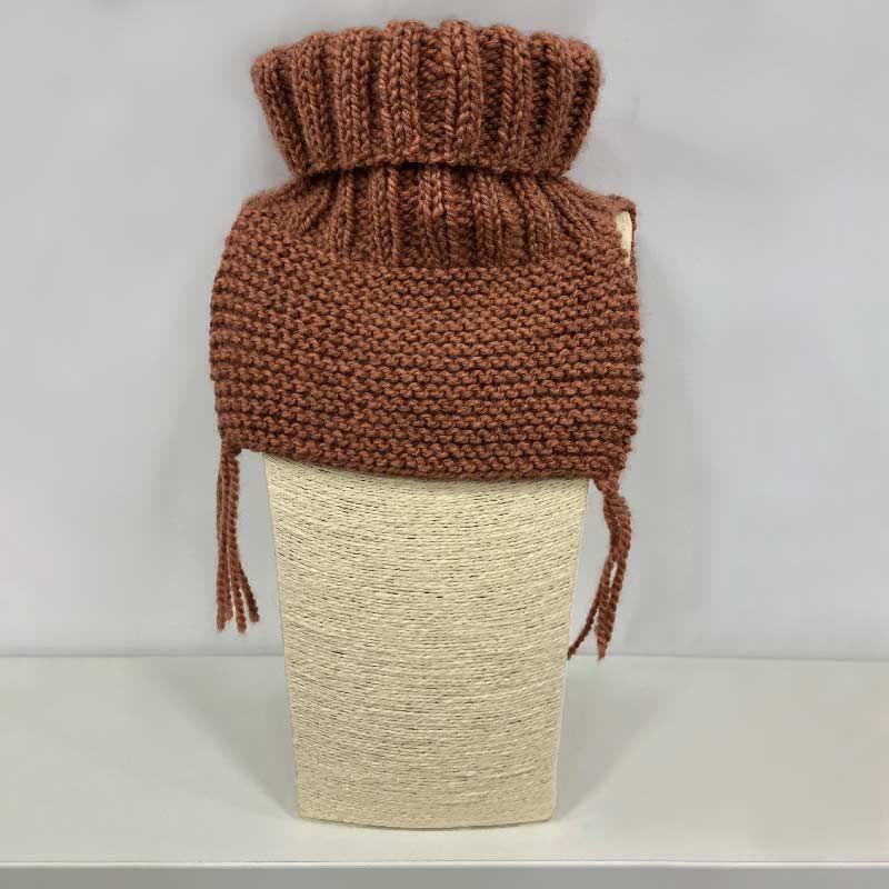 Kit tricot col roulé plastron de Mlle Sophie