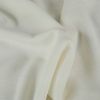 Tissu viscose et lin de couleur écru