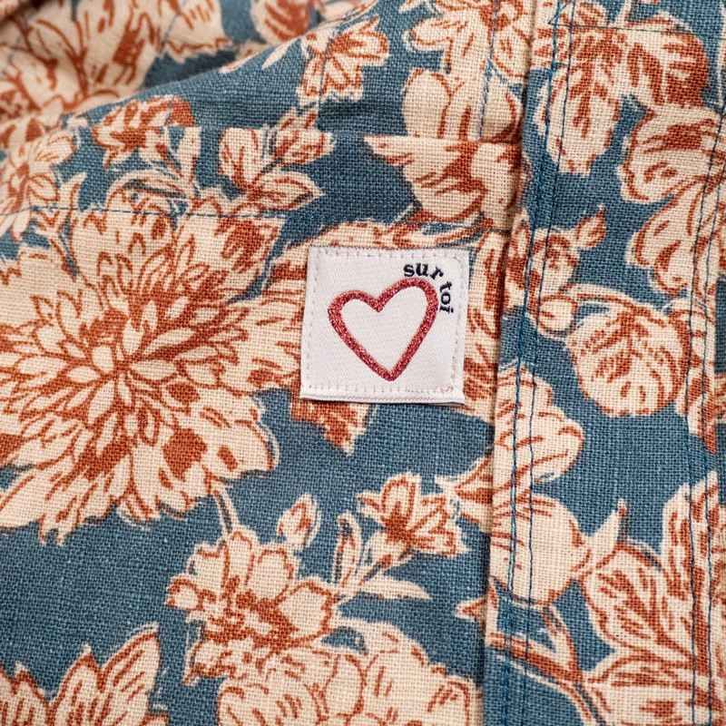 Étiquettes à coudre - Coeur sur toi | Étiquette en tissu personnalisée