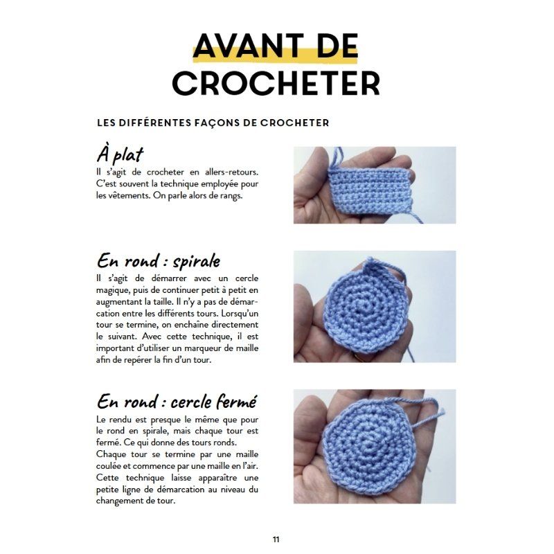 livre crochet débutant – 7 modèles faciles et tendance