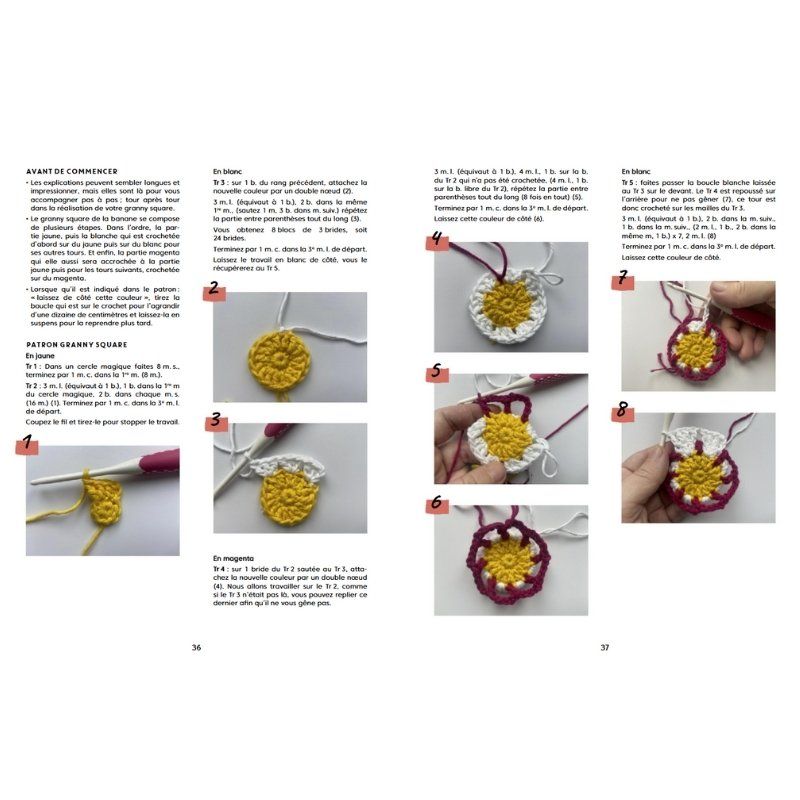 livre crochet débutant – 7 modèles faciles et tendance