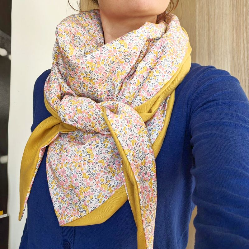 Atelier de la création - Tuto couture : maxi foulard